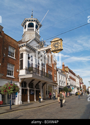 Guildford High Street, Surrey, England, UK. Circa 1980's Stock Photo ...