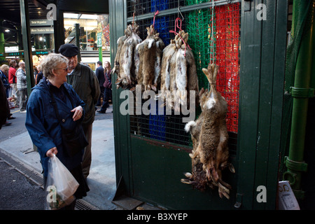 Rabbits for sale at Borough Market, London, UK Stock Photo - Alamy
