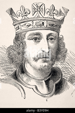 Richard I or Richard the Lionheart, portrait. King of England from ...