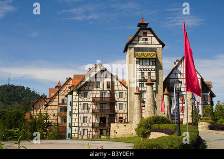 The French-Alsation themed Colmar Tropicale village in the Berjaya ...