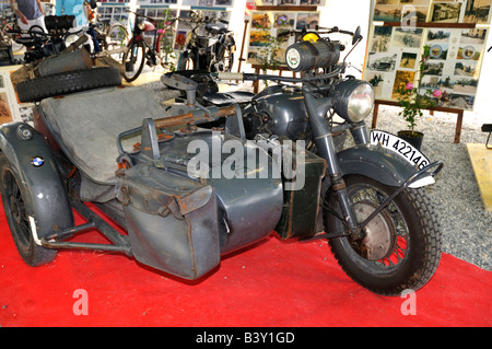 Authentic BMW motorbike used by the German Army in WW2 in motorcycle ...