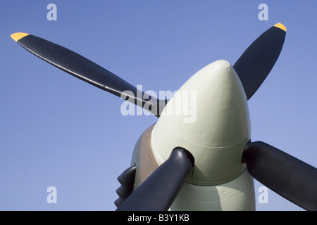 An abstract photograph of a spitfire propeller Stock Photo - Alamy