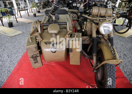 Authentic BMW motorbike used by the German Army in WW2 in motorcycle ...