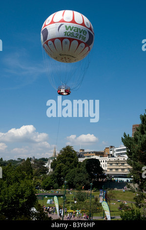 England Dorset Bournemouth Tethered balloon rides in Central Gardens ...