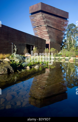 Sign for the De Young museum, San Francisco, California, April 24, 2026 ...