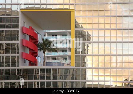 USA, Florida, Miami. The Atlantis Condominium, designed by ...