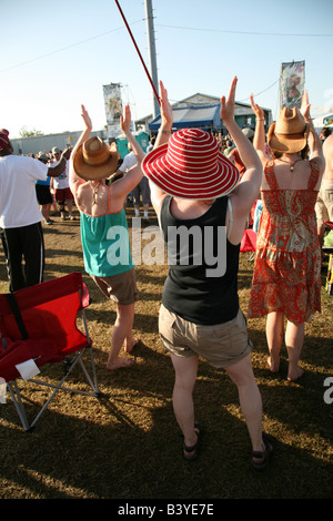 Fais Do Do stage at the New Orleans Jazz and Heritage Festival on May 1 ...