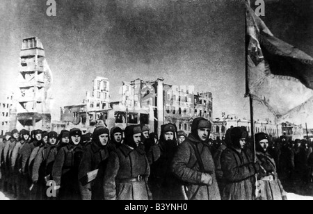 Stalingrad, Surrender of German Army Stock Photo - Alamy
