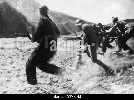 Spanish Civil War Republican militia female guard addressing a crowd in ...