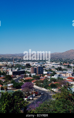 View over City Windhoek Stock Photo - Alamy