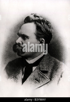 FRIEDRICH NIETZSCHE German philosopher 1844 to 1900 Stock Photo - Alamy