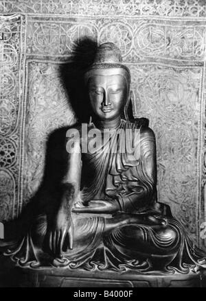 Buddha, Prince Siddharta Gautama, 563 BC - 483 AC, indian founder of ...
