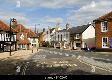 Wickham Village Square and Shops in Hampshire England UK Stock Photo ...