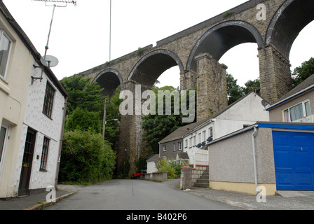 Gover Viaduct St Austell Cornwall Stock Photo - Alamy
