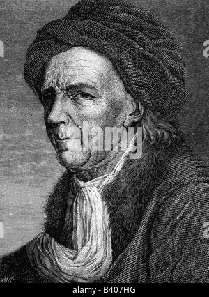 Portrait of Leonhard Euler, 1707 - 1783, a Swiss mathematician and ...
