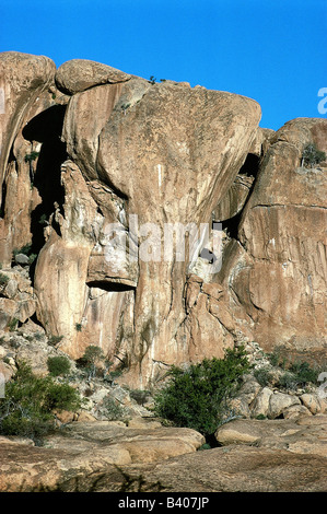 Namibia, Erongo mountains, farm Ameib, bile scenery, "Bull's party ...