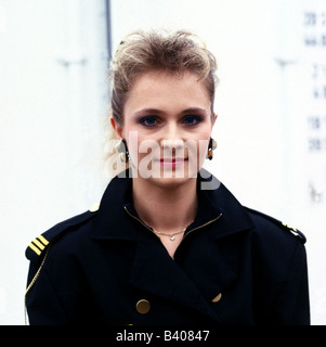 Nicole, * 25.10.1964, German singer, portrait, 1982 Stock Photo - Alamy