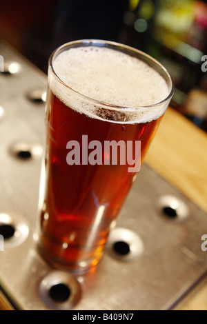 A pint of bitter in an English pub in central London England UK Stock ...
