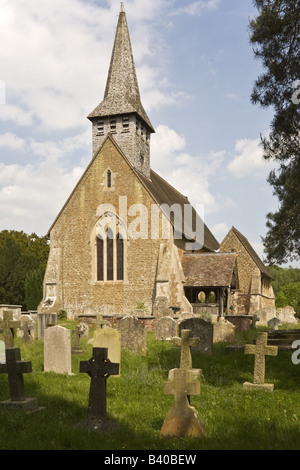 Church of St Peter Hascombe Stock Photo - Alamy