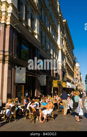 HELSINKI CAFE Strindberg alfresco boulevard cafe on Esplanadi a popular ...