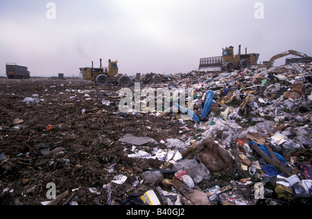 Landfill site, Essex UK Stock Photo - Alamy