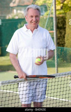 one caucasian man playing tennis player isolated on white background ...