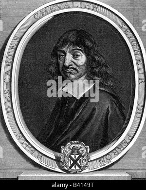 Rene Descartes - portrait by Hals. French philosopher and scientist ...