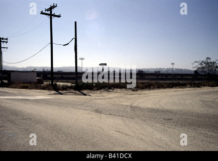 San Diego, California and Tijuana, Mexico international border wall ...