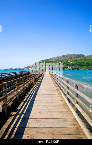 Barmouth Bridge Snowdonia Wales Stock Photo - Alamy