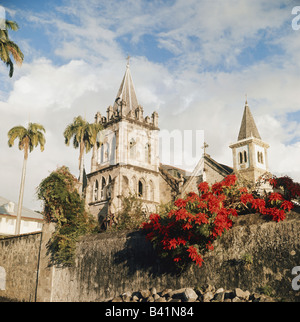 Dominica Roseau Cathedral Stock Photo - Alamy