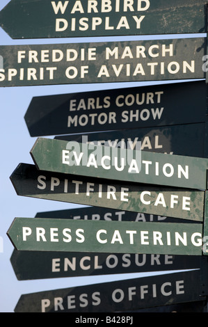 Goodwood Motor Racing Circuit sign Stock Photo - Alamy