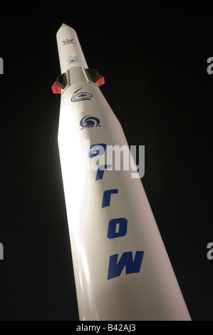 An Arrow or Hetz exoatmospheric hypersonic anti-ballistic missile ...