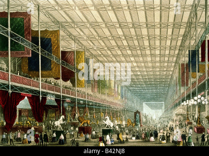 Great Exhibition Crystal Palace plan. Hyde Park 1850 map antique ILN ...