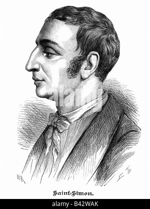 Henri de Saint-Simon, Claude-Henri de Rouvroy, Comte de Saint-Simon, 17 ...