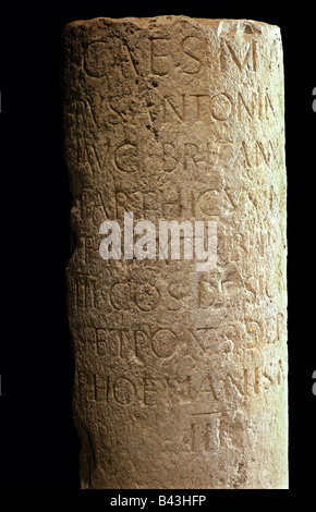 ancient world, Roman Empire, milestone, 217 AD, Puster Valley, South ...