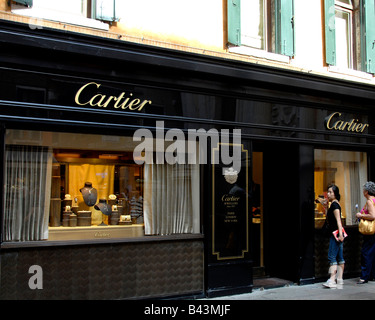 Cartier shop Venice Italy Stock Photo - Alamy