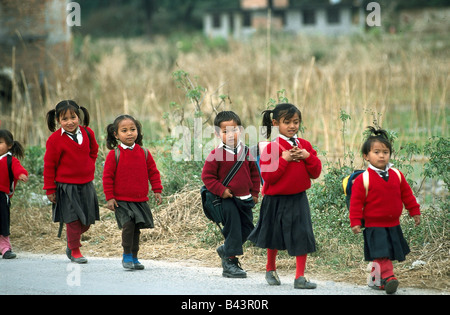 geography / travel, Nepal, people, children in a SOS children's village ...