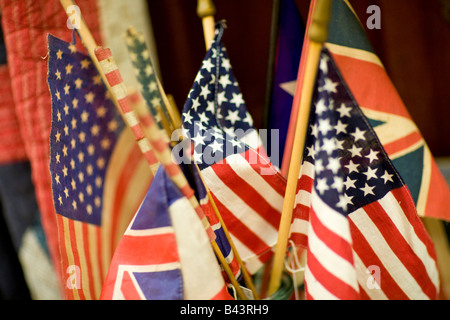Collection of small flags Stock Photo - Alamy