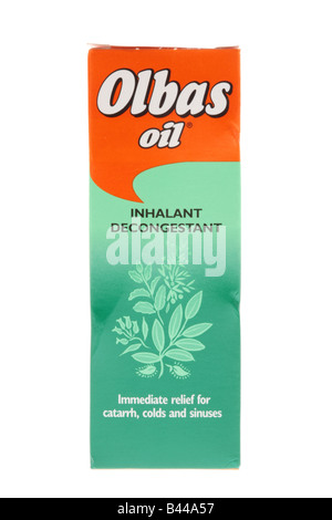 Bottle of Olbas Oil Stock Photo - Alamy