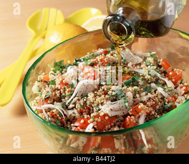 taboule-style quinoa salad Stock Photo - Alamy