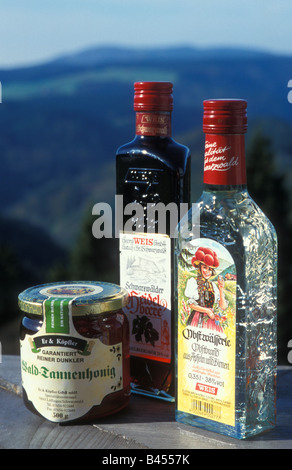 Special Fruit Schnapps called Obstler to buy at Black Forest Baden ...
