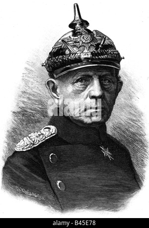 General von Moltke (the Elder), Prussian Army officer Stock Photo - Alamy
