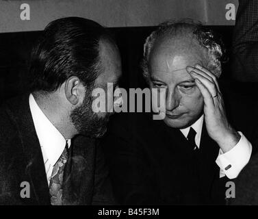 Walter Scheel, 1974 Stock Photo - Alamy