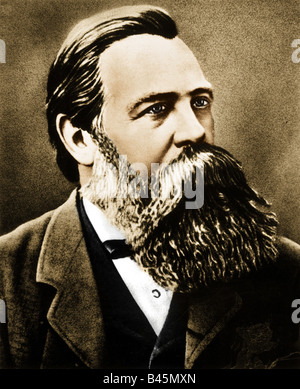 FRIEDRICH ENGELS (1820-1895) German social scientist and father of ...