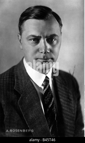 Rosenberg, Alfred, 13.1.1893 - 16.10.1946, German politician (NSDAP ...