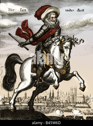 Johann t'Serclaes Count of Tilly, 1559 - 1632, army commander and ...