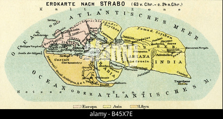 Strabo, Ancient Greek Historian Stock Photo - Alamy