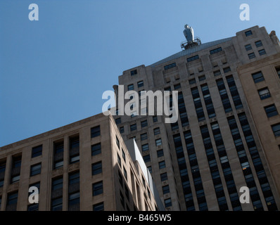 Chicago Board of Trade with the famous Ceres statue at the top. LaSalle ...