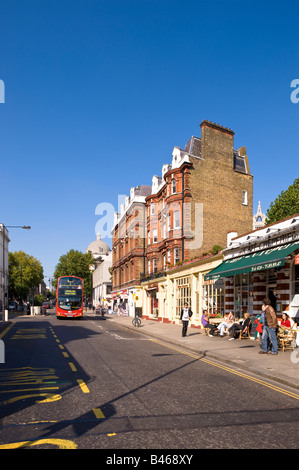 Parade of shops in South Kensington SW7 London United Kingdom Stock ...
