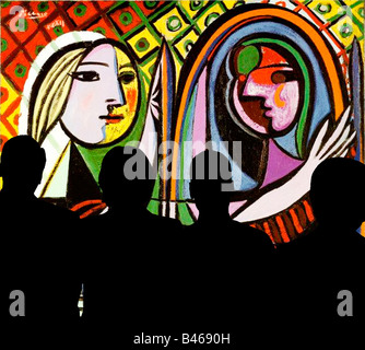 Girl Before a Mirror by Pablo Picasso at the Museum of Modern Art, New ...